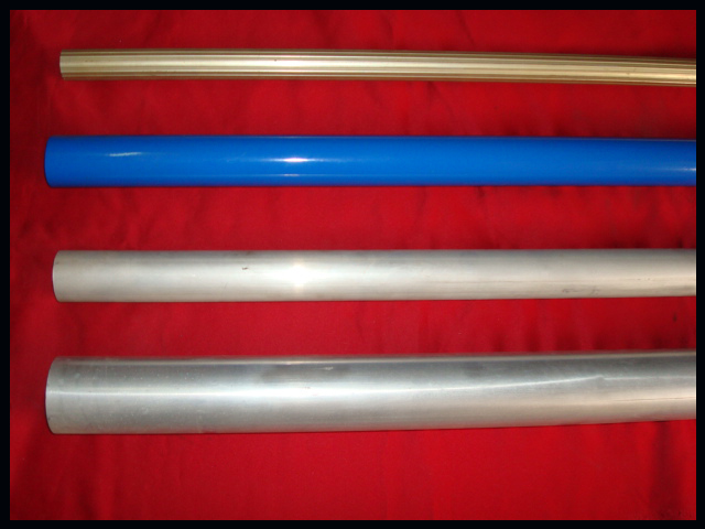 Half Round Wood Grain Hollow Aluminum Tube from China manufacturer ...